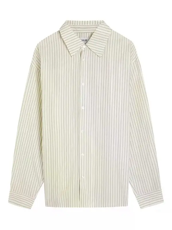 AGOLDE Striped Button Shirt