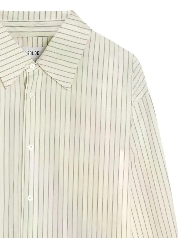 AGOLDE Striped Button Shirt