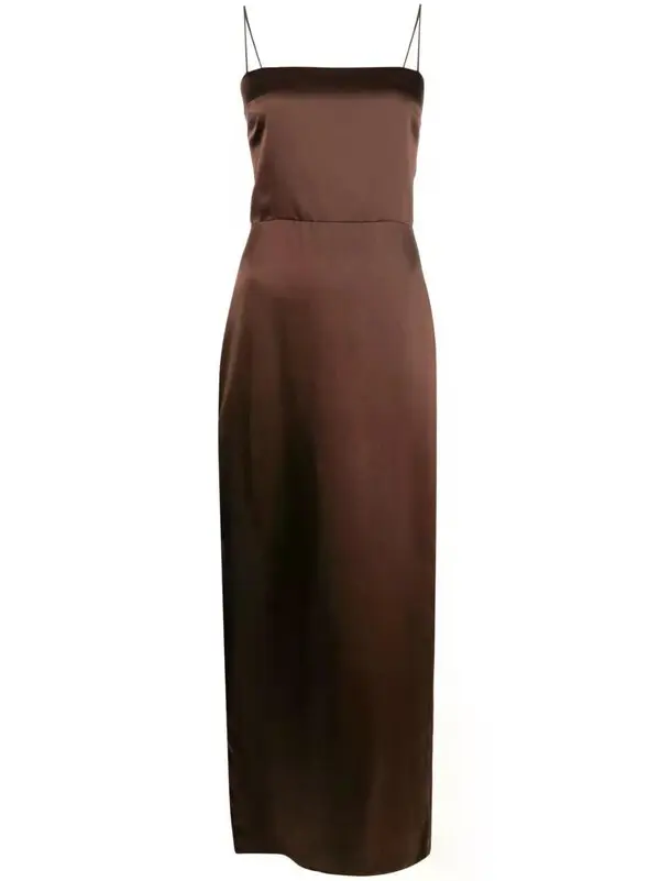 REFORMATION Frankie Sleeveless Maxi Dress - Brown
