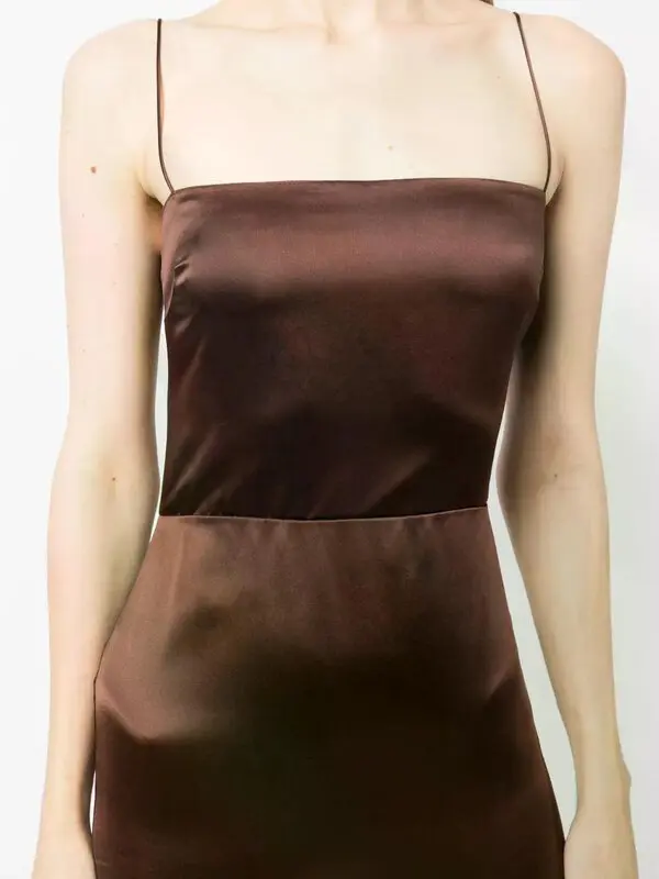 REFORMATION Frankie Sleeveless Maxi Dress - Brown