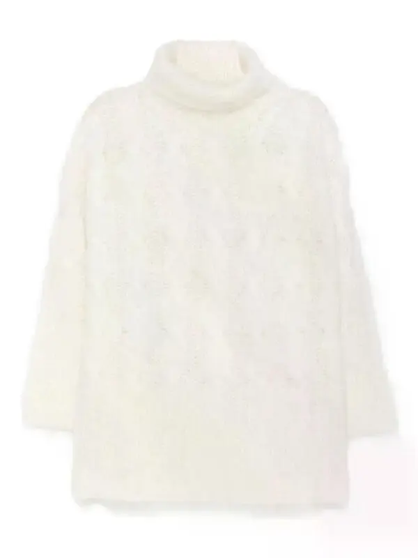 JOSEPH Cable-knit Turtleneck Sweater
