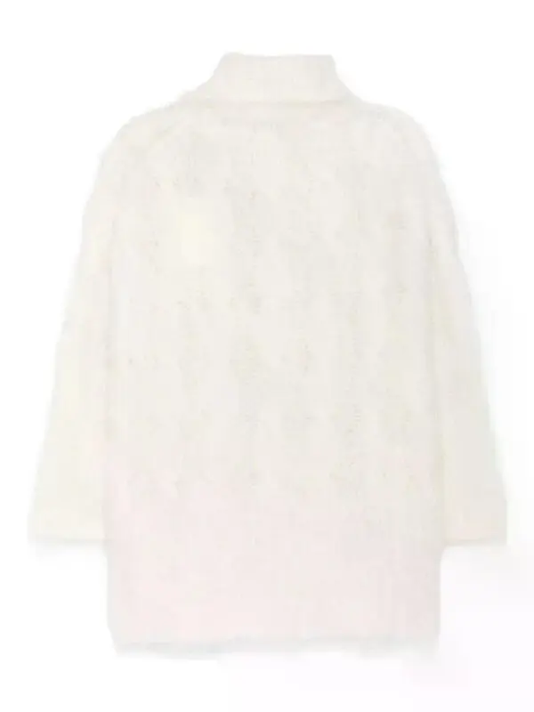 JOSEPH Cable-knit Turtleneck Sweater