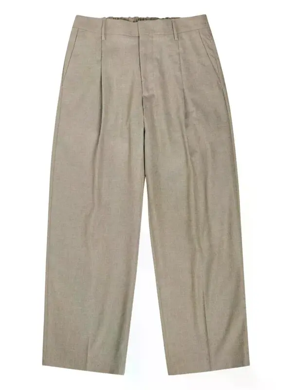 Nn07 Pleated Straight-leg Trousers