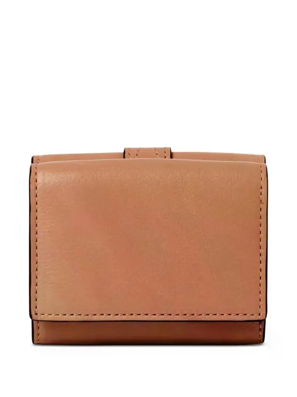 Chloé Padlock-detail Wallet - Neutrals