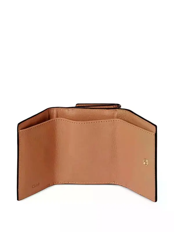 Chloé Padlock-detail Wallet - Neutrals