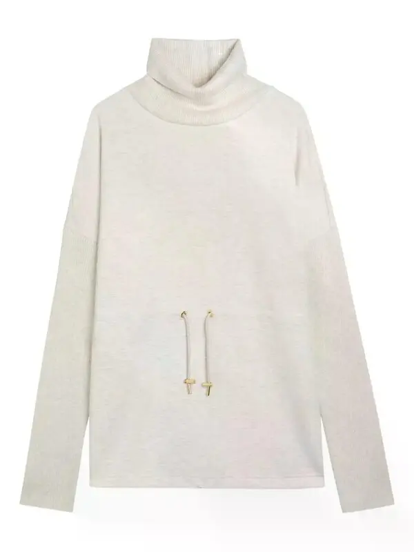 Varley Ethel Roll-neck Sweatshirt - Grey