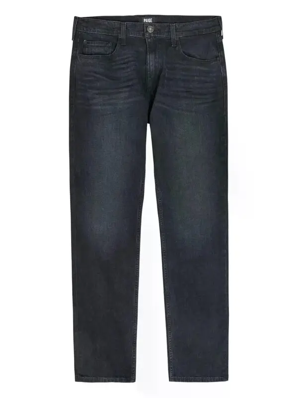 Paige Washed Denim Jeans - Grey