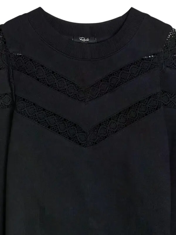 Rails Isles Lace Yoke Sweatshirt