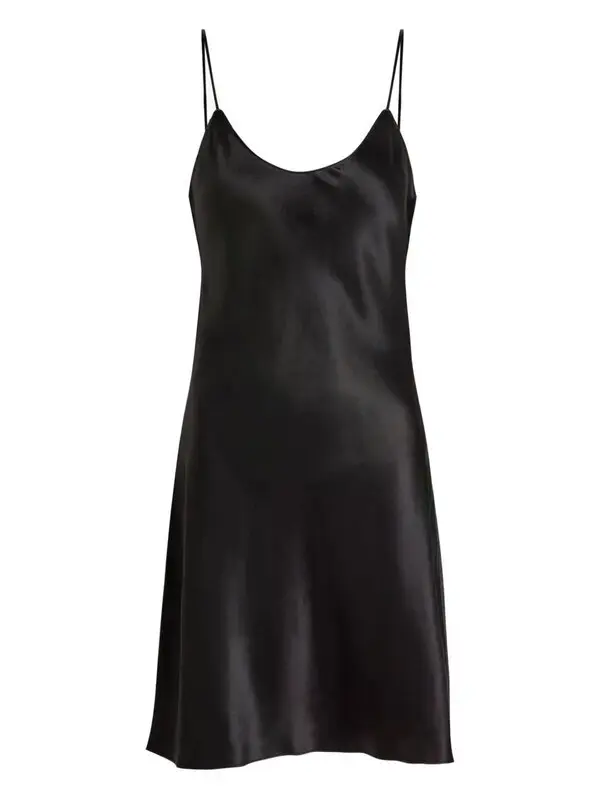 Olivia Von Halle Venus Night Dress - Black