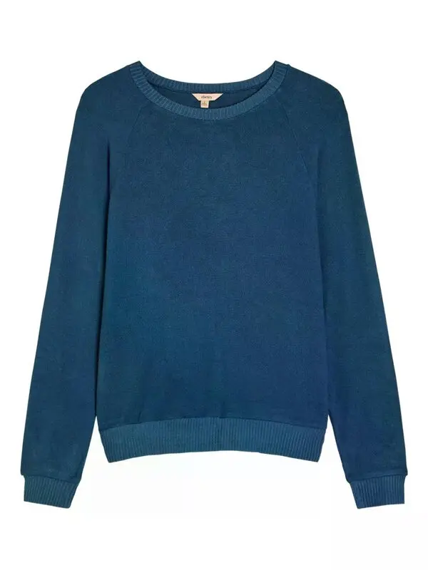 Eberjey Ribbed Crew-neck Sweater