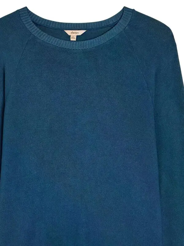 Eberjey Ribbed Crew-neck Sweater