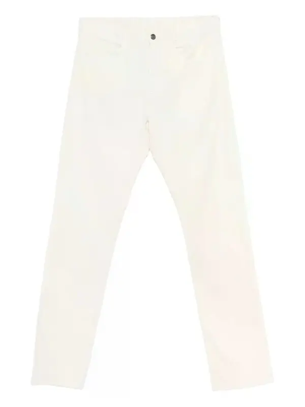 Canali Straight-leg Trousers - Neutrals