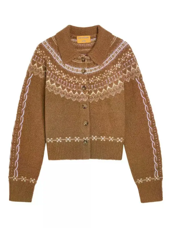 Guest In Residence Cloud Chalet Button-up Cardigan - Brown