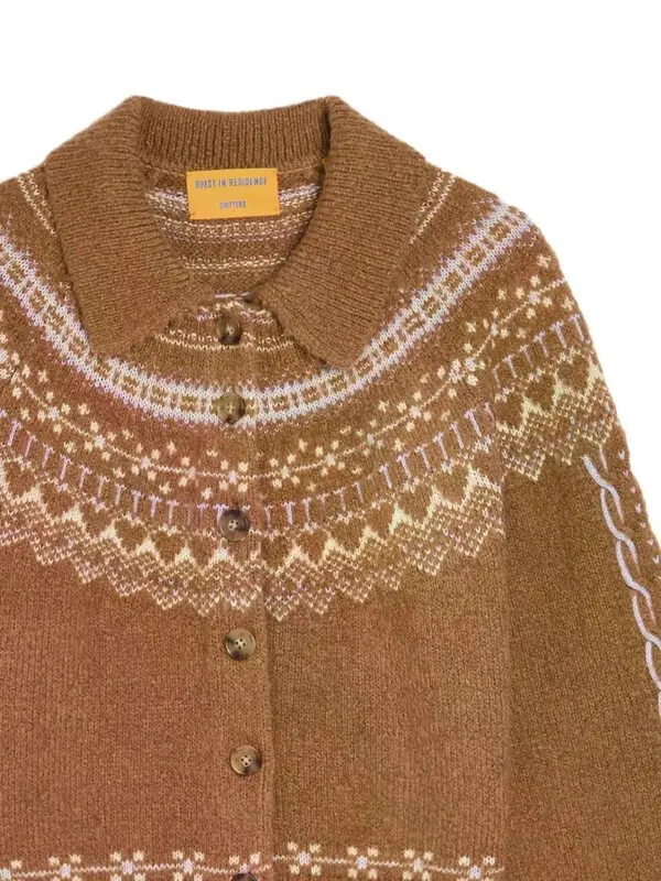 Guest In Residence Cloud Chalet Button-up Cardigan - Brown