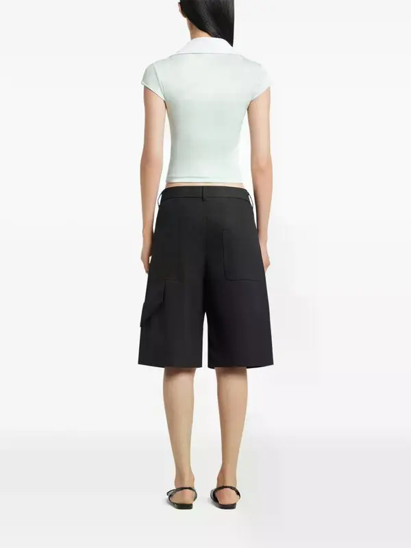 COURREGES V-neck T-shirt