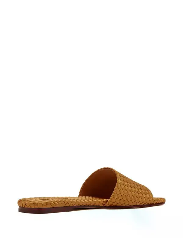 NAGHEDI St. Barths Woven Sandals - Brown
