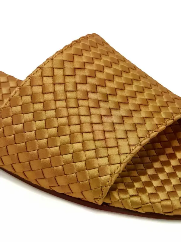 NAGHEDI St. Barths Woven Sandals - Brown