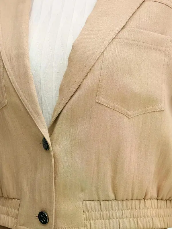 Dkny Notched Lapel Jacket