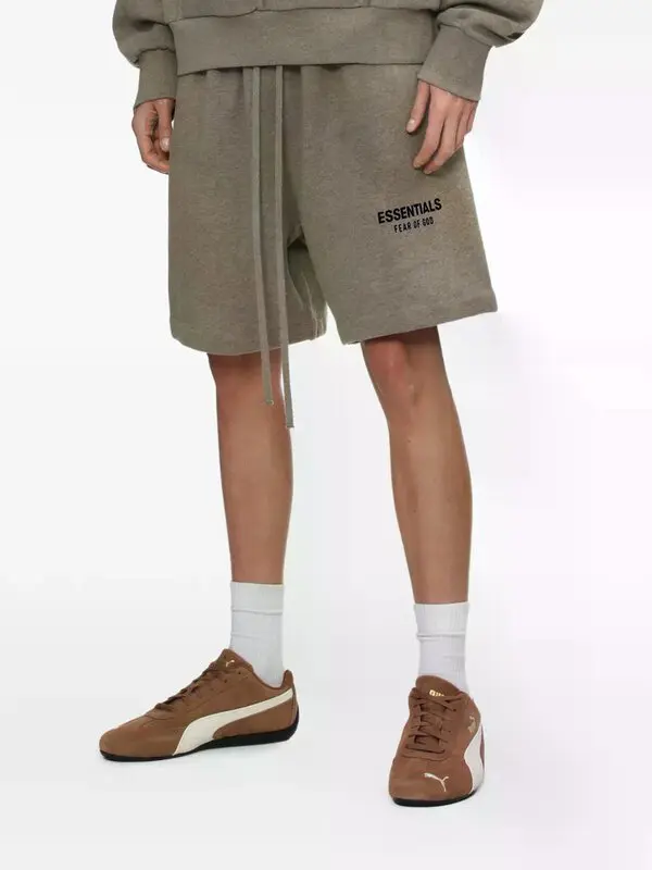Fear Of God Drawstring Track Shorts - Grey