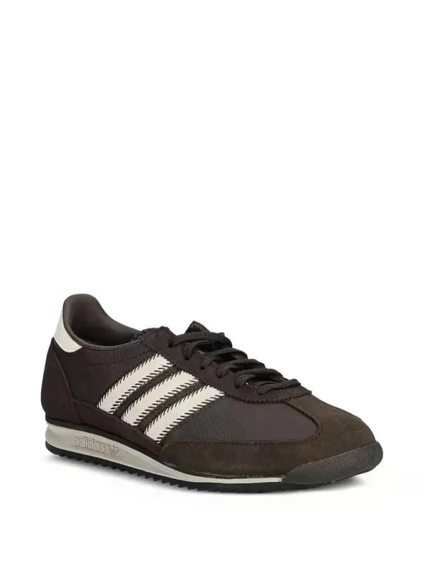 Adidas Sl 72 Og Three-stripe Sneakers - Brown