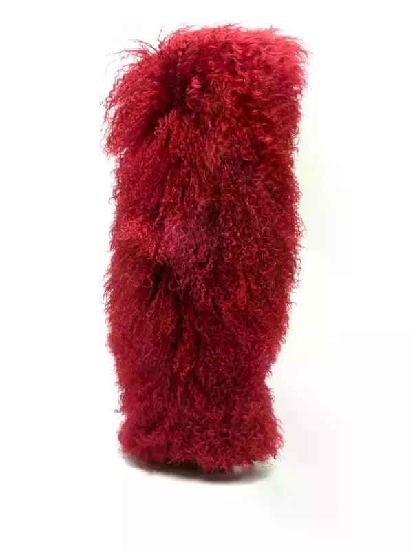 Paris Texas Fur Knee-high Boots