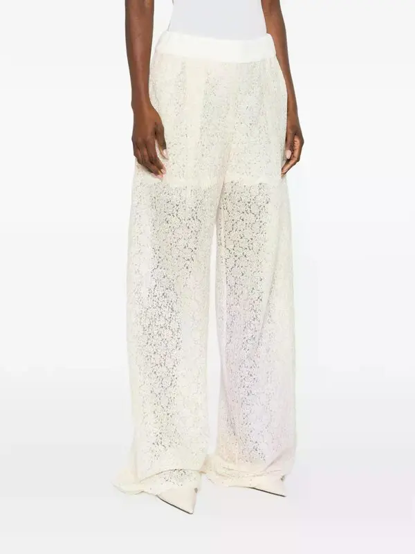 Ermanno Scervino Scalloped Trousers