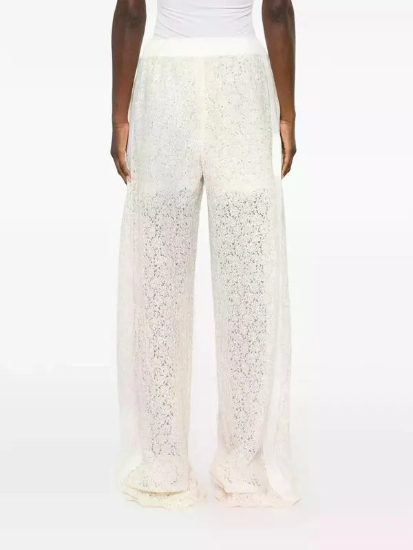 Ermanno Scervino Scalloped Trousers