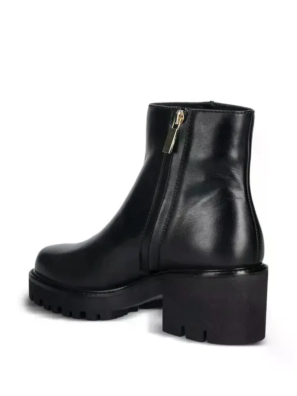 BALDININI Lug-sole Heeled Ankle Boots