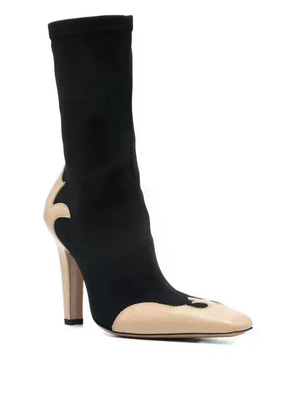 Paris Texas Belle Western Ankle Boots