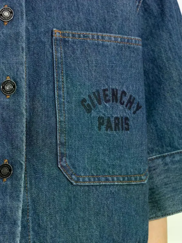 Givenchy Patch Pocket Short Sleeve Top