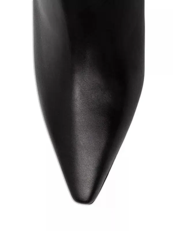BALDININI Chain-detail Leather Knee-high Boots