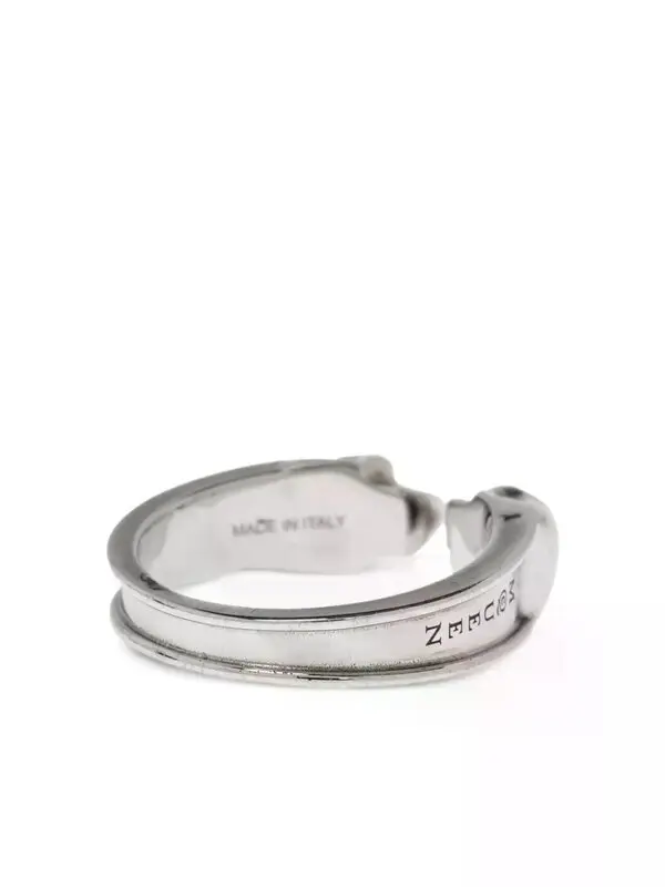 Alexander McQueen Skull Band Ring