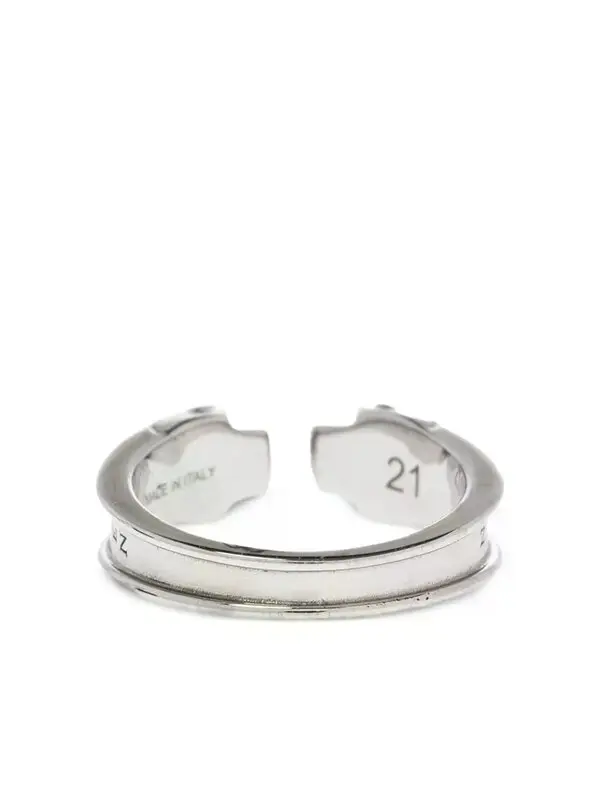 Alexander McQueen Skull Band Ring
