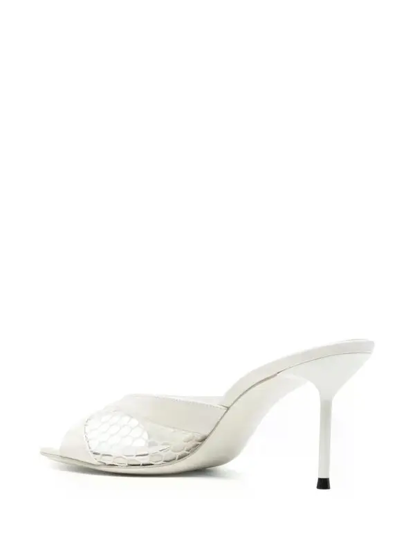 Paris Texas Lida Mesh Heeled Sandals