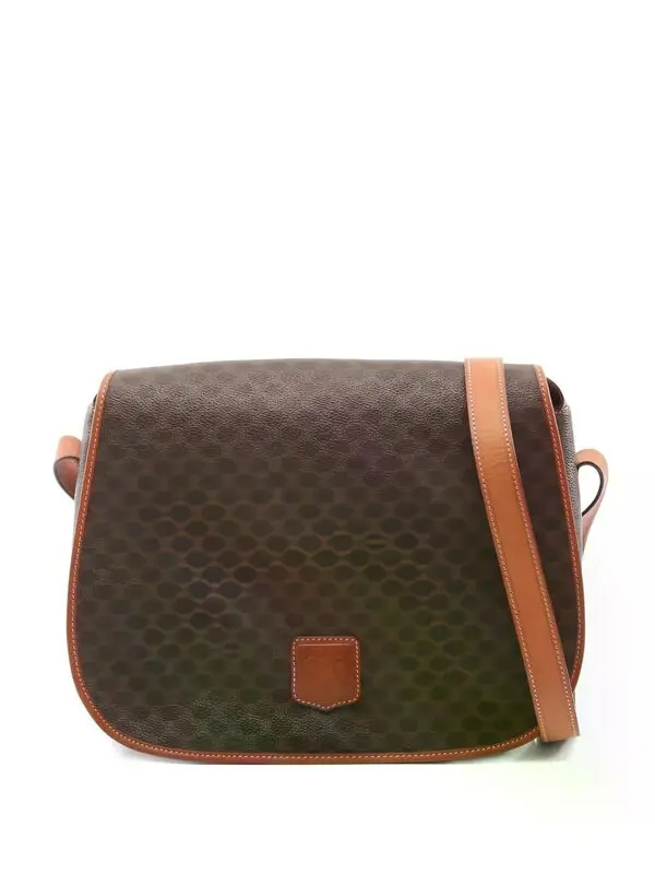 Celine 2000s Macadam-pattern Shoulder Bag