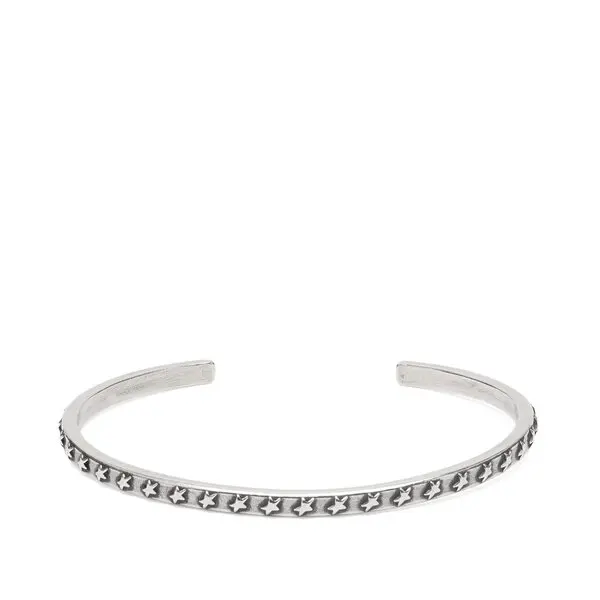 TWOJEYS Star Studded Bangle - Sterling Silver