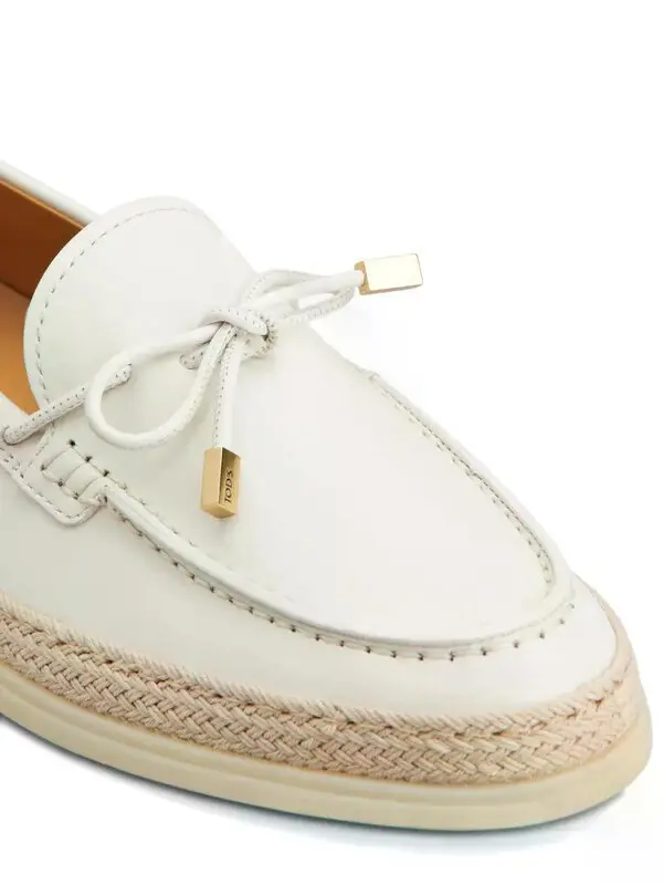 TOD'S Lace-detail Loafers