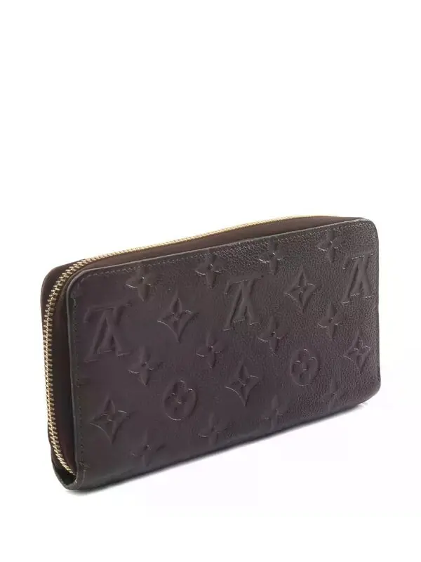 LOUIS VUITTON 2014 Zippy Leather Wallet - Brown