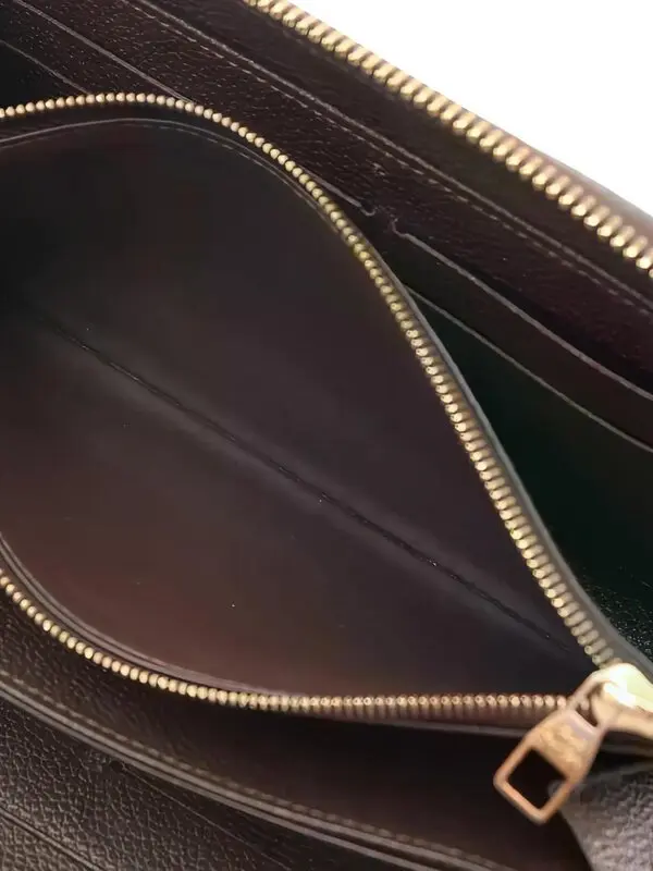 LOUIS VUITTON 2014 Zippy Leather Wallet - Brown
