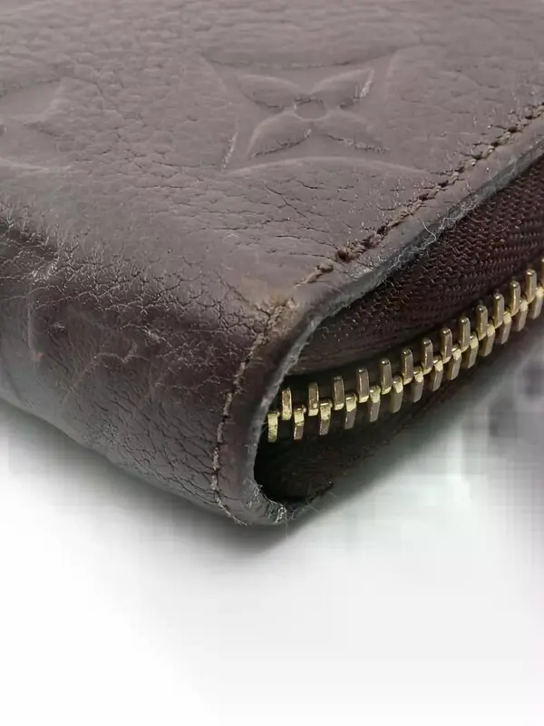 LOUIS VUITTON 2014 Zippy Leather Wallet - Brown