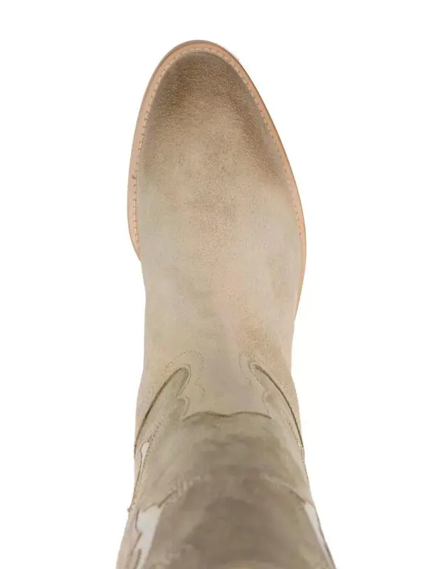 Sartore Suede Boots - Neutrals