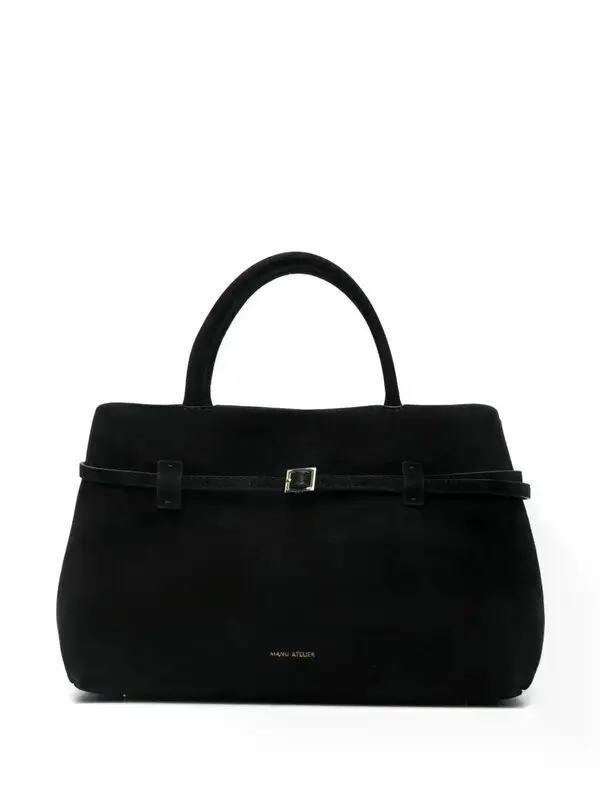 Manu Atelier 35 Le Cambon Buckled Tote Bag