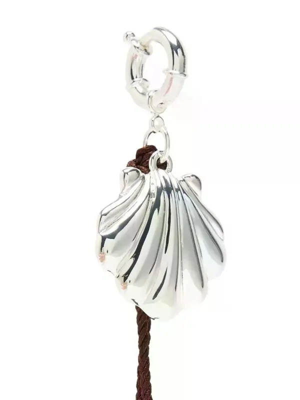 Timeless Pearly Marta Tassel Keyring - Silver