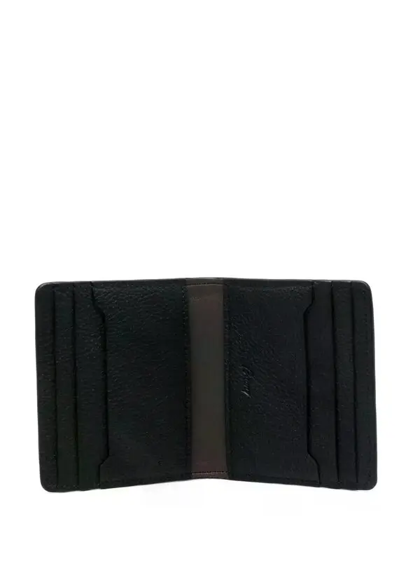 Brioni Bi-fold Leather Wallet
