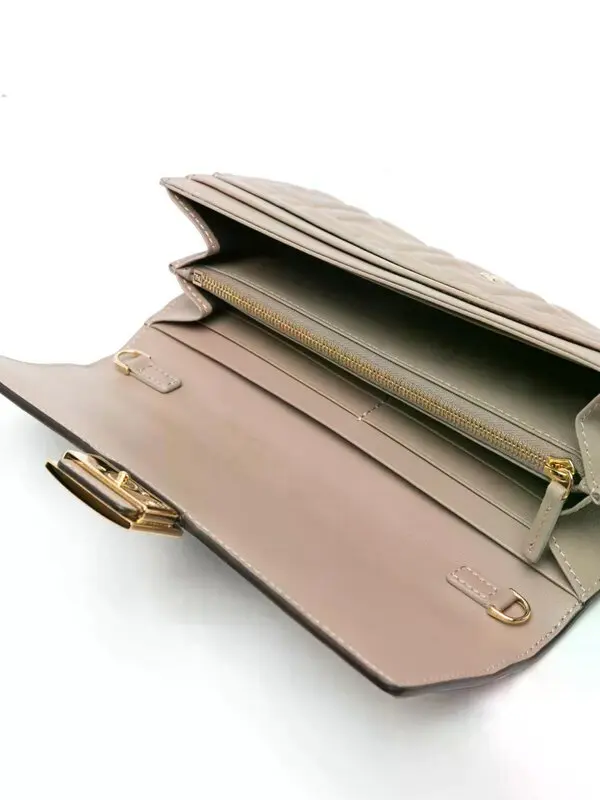 Fendi Baguette Continental Ff-embossed Mini Bag