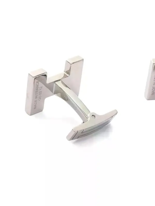 Hermès 10s Quiz Rainbow Cufflink