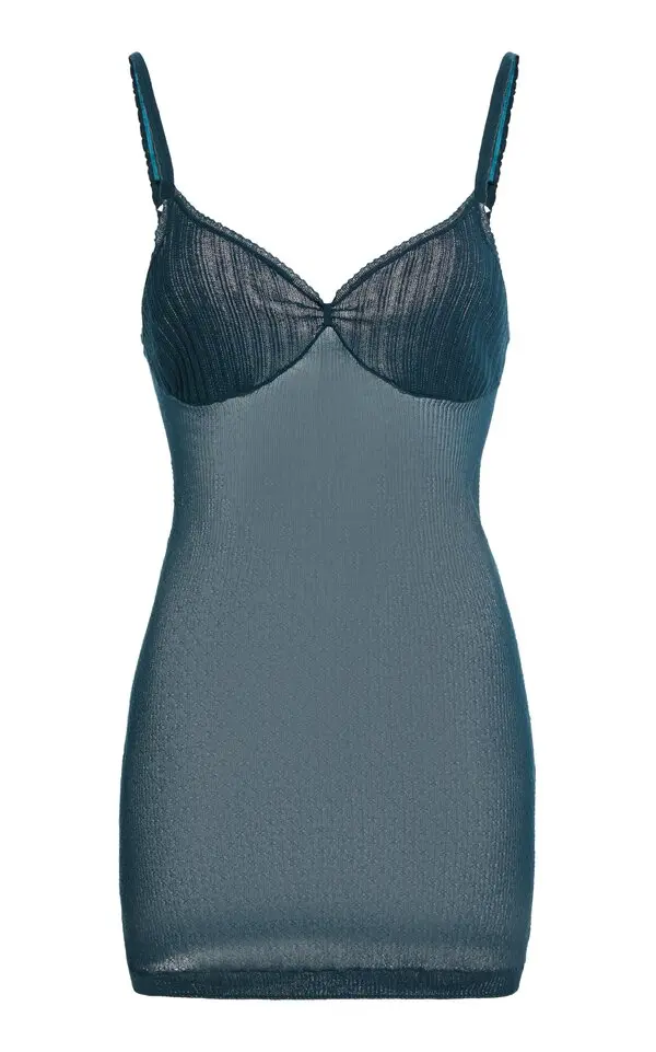 Victoria Beckham Knitted Cotton Cami Top