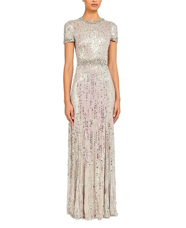 Jenny Packham Celeste Maxi Gown - Mist