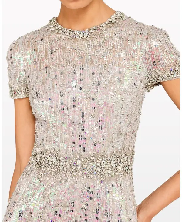 Jenny Packham Celeste Maxi Gown - Mist