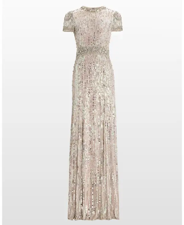 Jenny Packham Celeste Maxi Gown - Mist